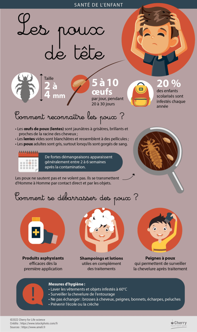 Les poux de tête - Santé sur le Net, l’information médicale au cœur de ...